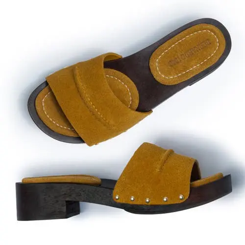 Bernardo Blyde Low Heel Clog - Ginger