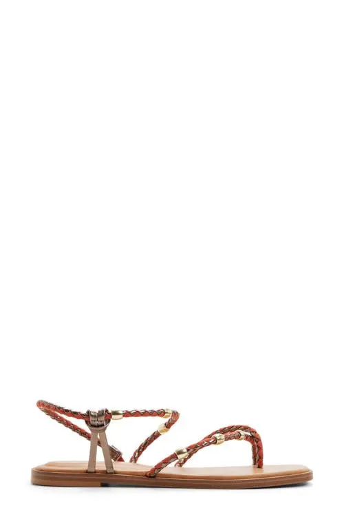 Aldo Loucinda Ankle Strap Sandal - Medium Red