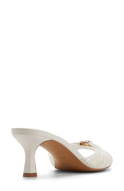 Aldo Arianna Slide Sandal - White