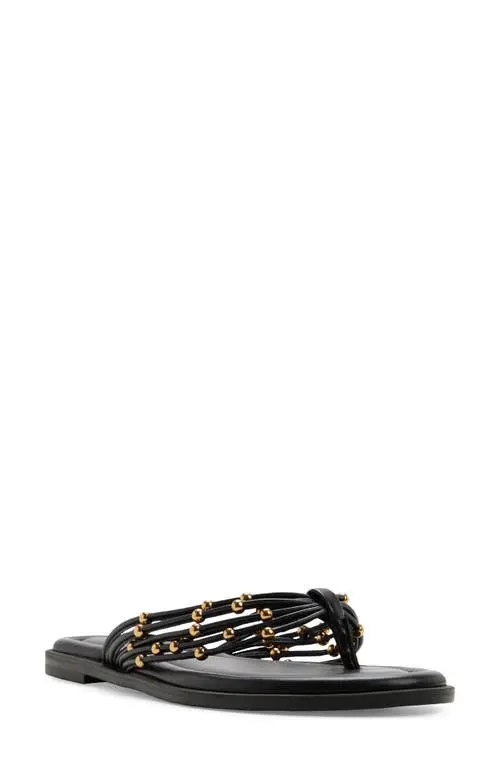 Aldo Studded Flip Flops