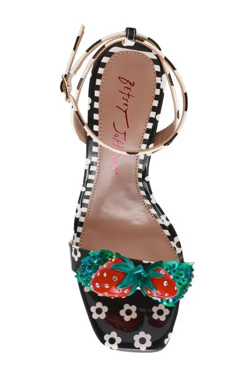 Betsey Johnson Addison Ankle Strap Sandal
