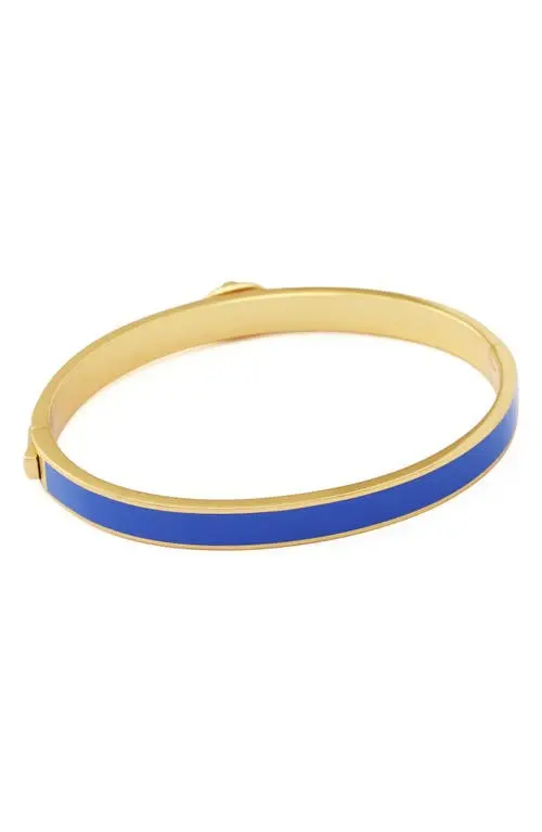 Kurt Geiger Chelsea Enamel Hinged Bangle - Blue