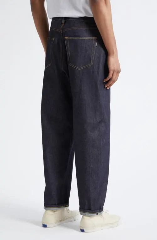 Undercover Embroidered Graphic Straight Leg Jeans - Indigo