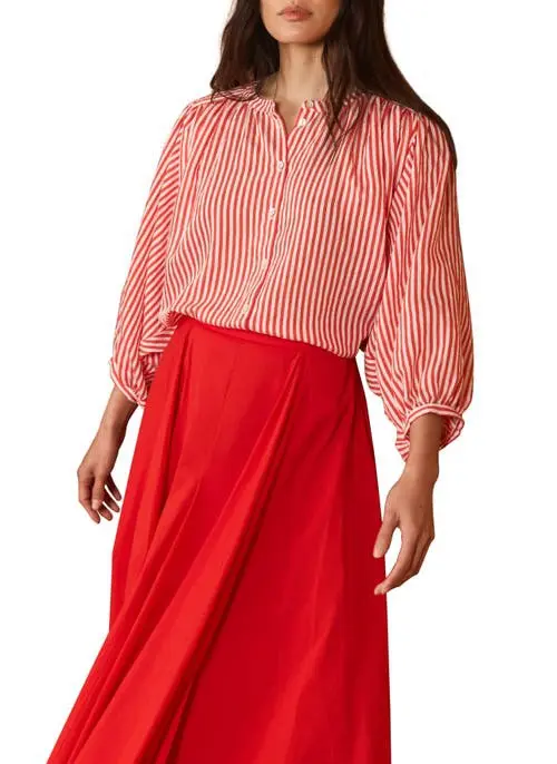 Mint Velvet Striped Batwing Blouse