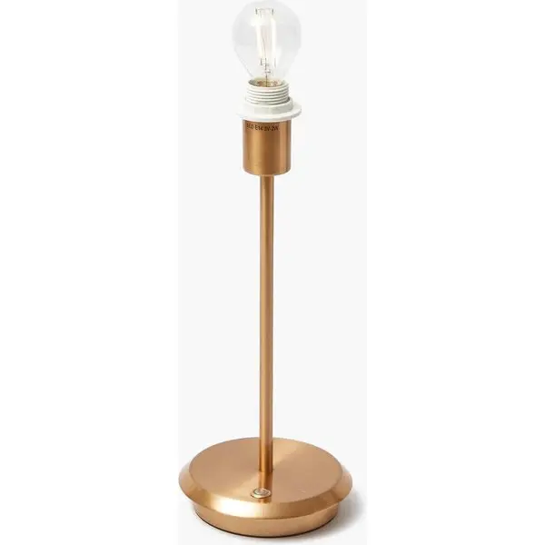 MRS. ALICE Tall Rechargeable Lamp - Gold