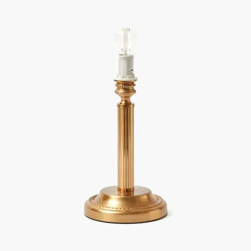 MRS. ALICE Corinthian Rechargeable Lamp - Brass