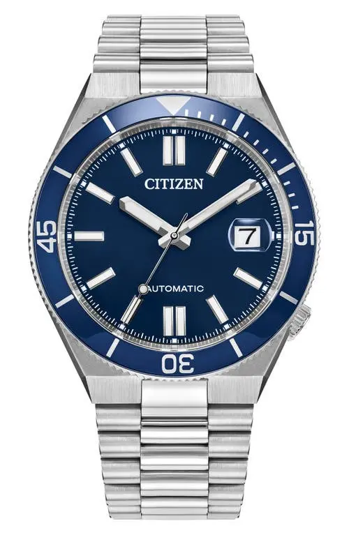 Citizen Tsuyosa Shore Silvertone Automatic Bracelet Watch - Silverone