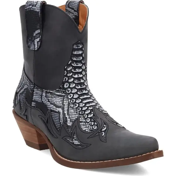 DINGO Cobra Kiss Western Boot - Black