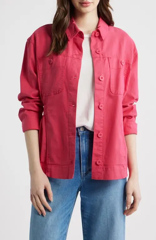 LIVERPOOL Relaxed Tie Waist Shacket