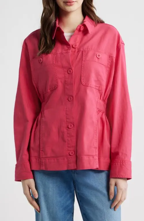 LIVERPOOL Relaxed Tie Waist Shacket