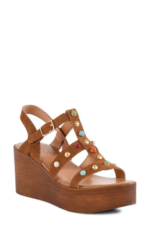 Seychelles Ticket To Ride Slingback Platform Wedge Sandal