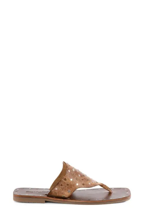 Seychelles Keep Your Secrets Studded Sandal - Tan