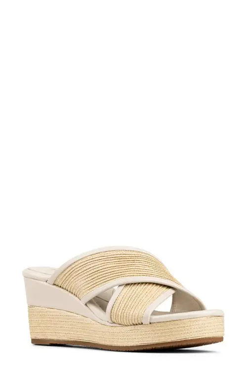 DONALD PLINER Gorgina Platform Wedge Sandal - Foam