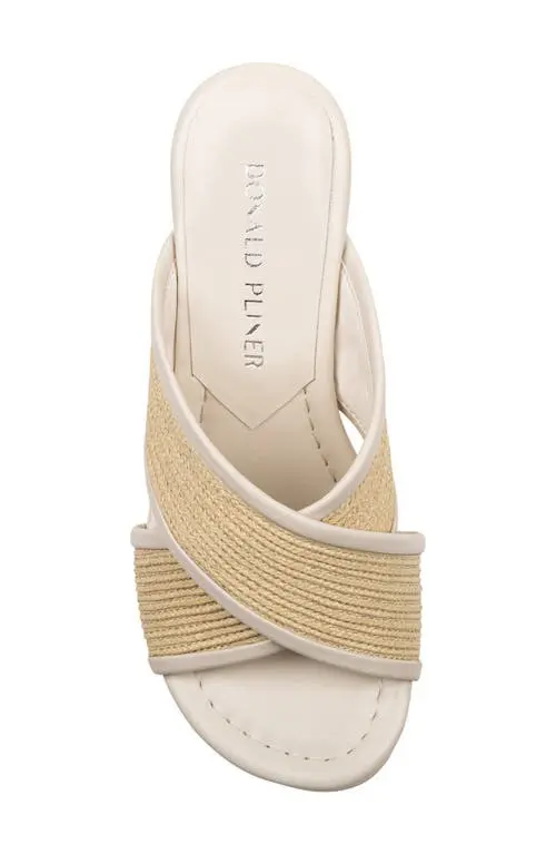 DONALD PLINER Gorgina Platform Wedge Sandal - Foam