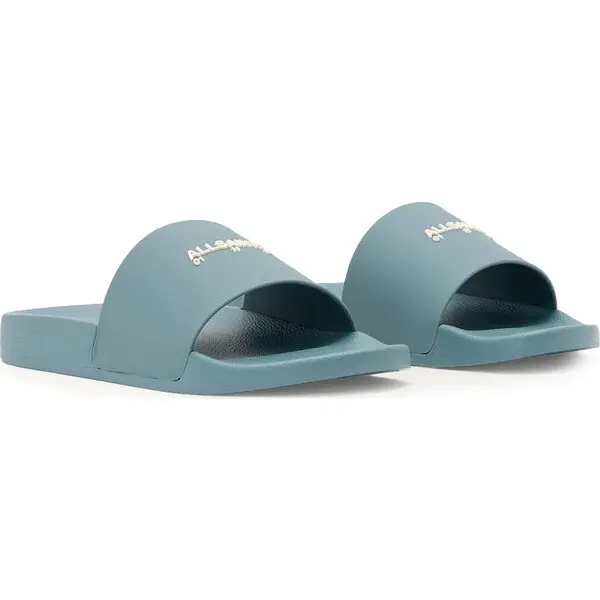 ALLSAINTS Date Slide Sandal - Airforce Blue