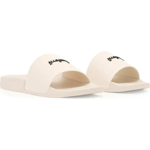 ALLSAINTS Date Slide Sandal - Chalk White