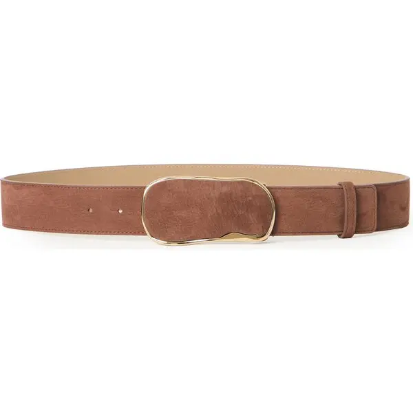 B-low The Belt Jonah Nubuck Belt - Brownie Gold