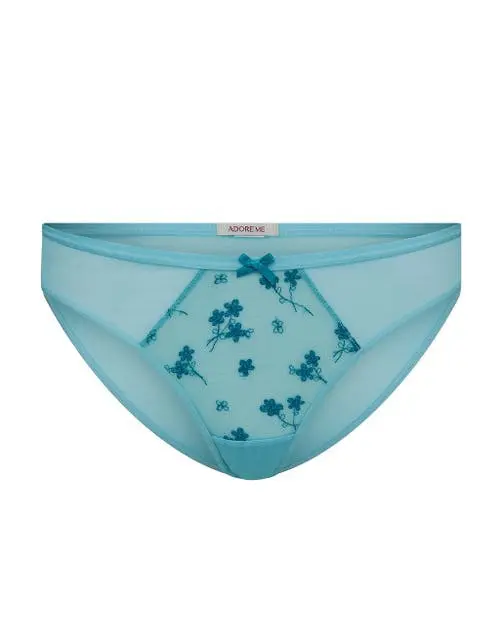 ADORE ME Clementin Brazilian Panties - Medium Blue
