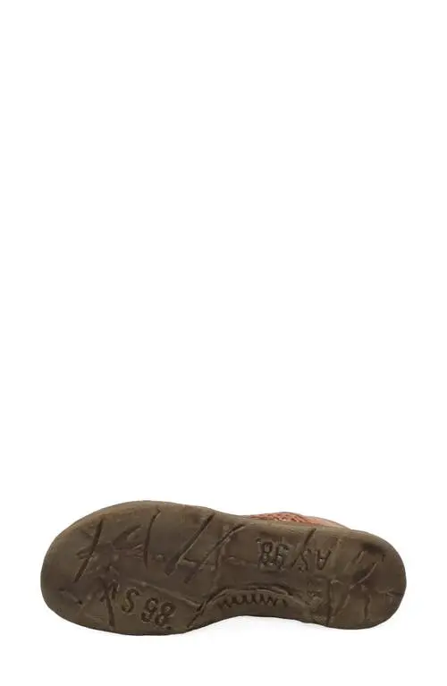 A.S.98 Reiley Perforated Sandal - Whiskey