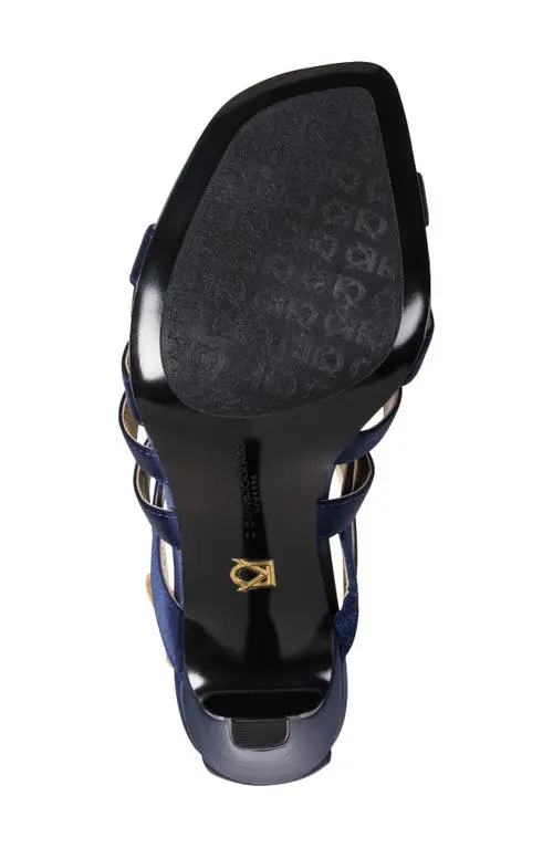 Donna Karan New York Briarrose Ankle Strap Sandal - Nightfall Blue