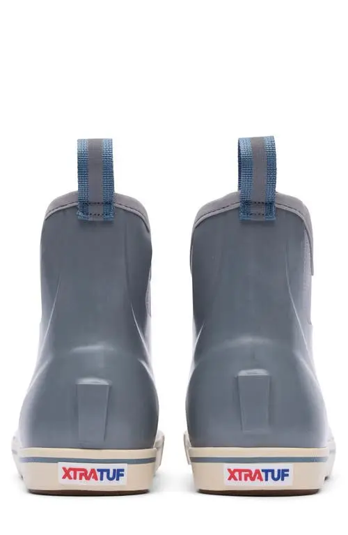 XTRATUF Waterproof Ankle Deck Boots - Grey