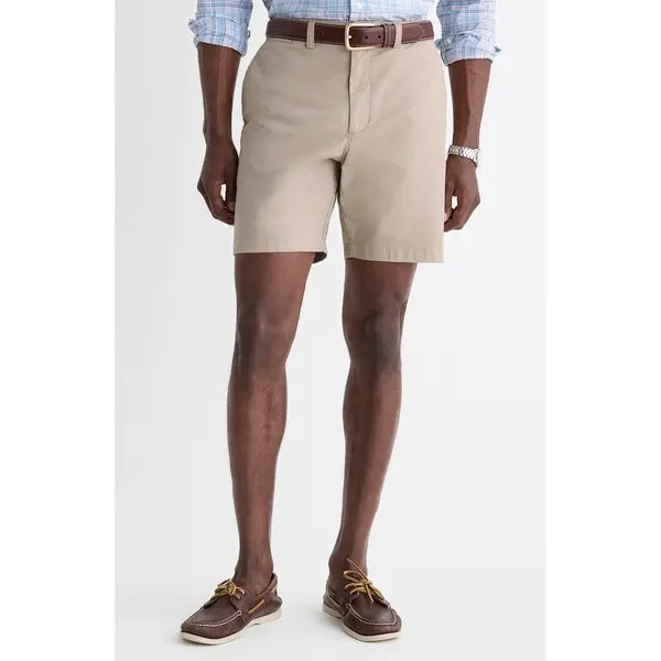 Vineyard Vines Chilmark 7-inch Stretch Chino Shorts - Khaki