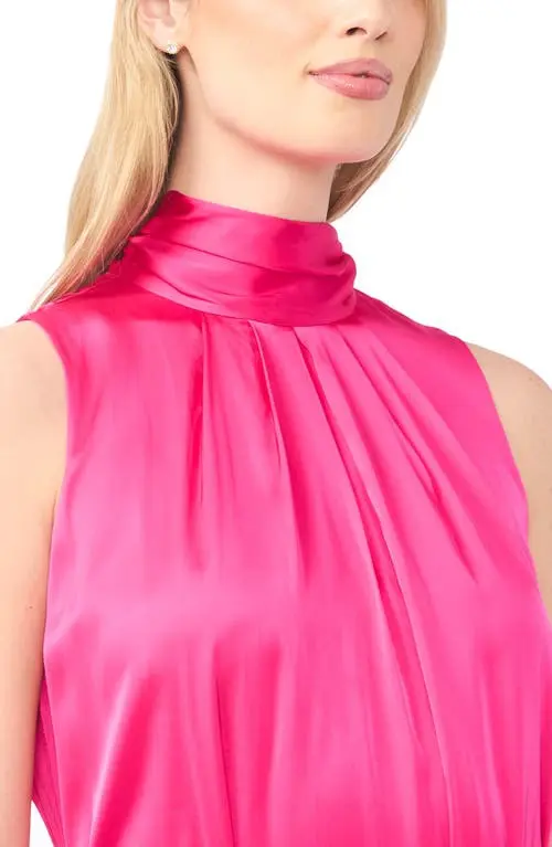 Ted Baker London Gathered Halter Neck Maxi Dress - Beetroot Pink