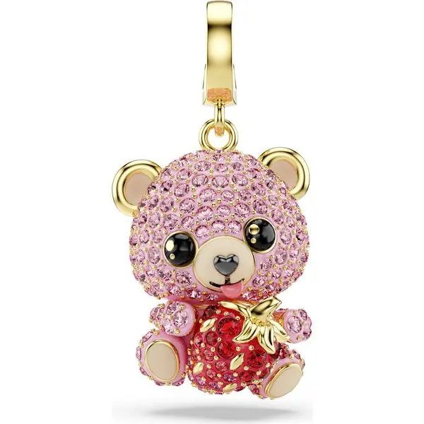 SWAROVSKI Idyllia Charm - Gold/pink