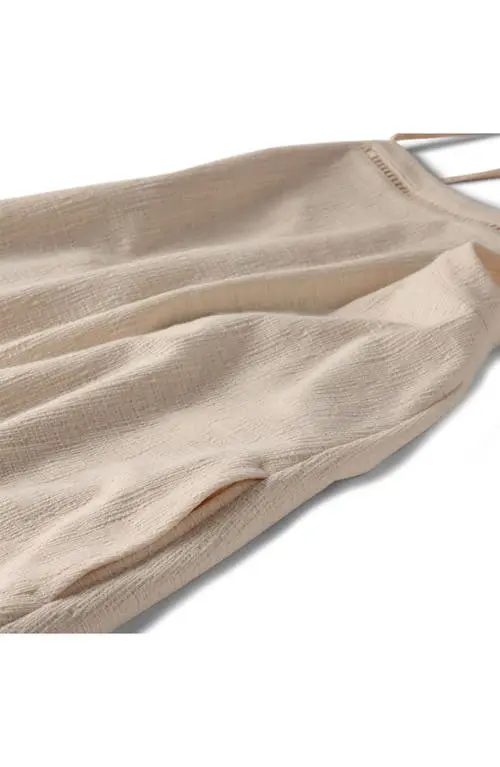 UGG Sleeveless Maxi Dress With Ladder Stitch Detail