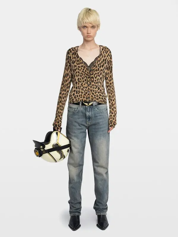 Zadig&Voltaire Manala Cashmere Sweater - Daim