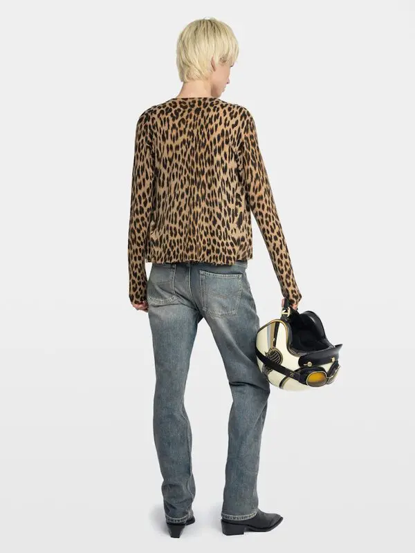Zadig&Voltaire Manala Cashmere Sweater - Daim