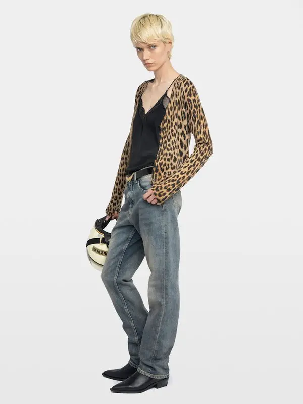 Zadig&Voltaire Manala Cashmere Sweater - Daim