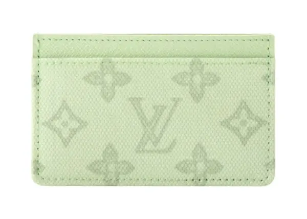 LOUIS VUITTON Card Holder - Green Asnieres