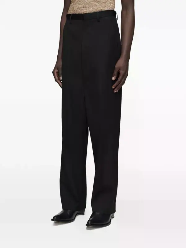 MAISON MARGIELA Dropped Rise Wool Trousers