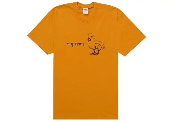 Supreme Duck Tee Shirt - Orange