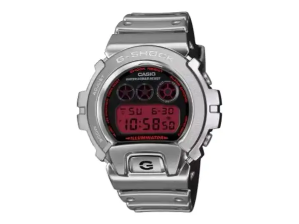 Casio Analogdigital 6900 Series Fine Metallic Series Watch - Resin/stainless Steel