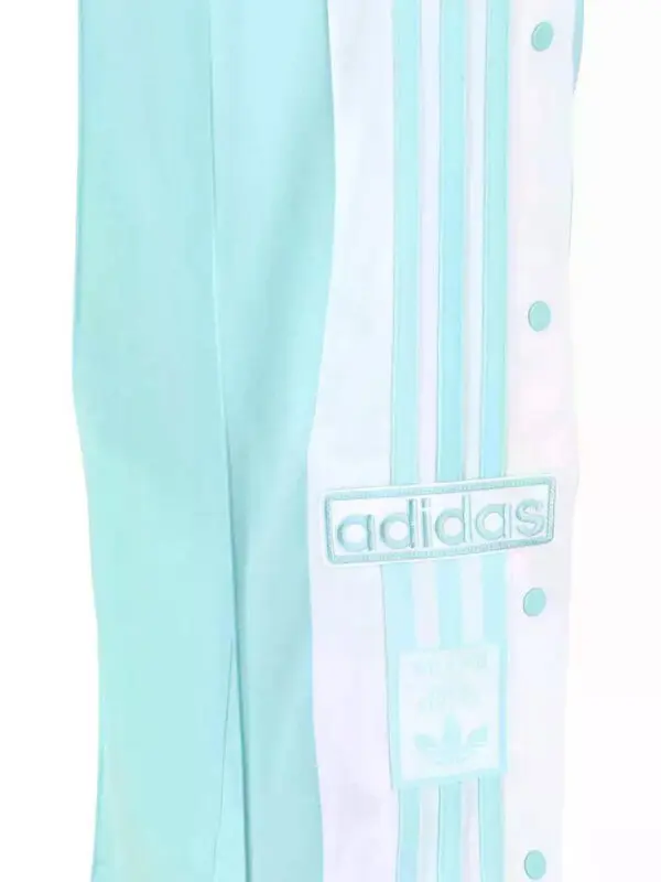 Adidas Adibreak Press Stud-fastening Stripe Trousers - Blue