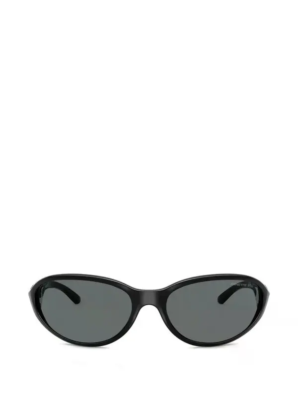 ARNETTE Raven Oval-frame Sunglasses - Black
