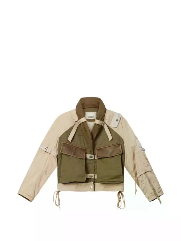 Isabel Marant Étoile Julissa Panelled Jacket - Neutrals
