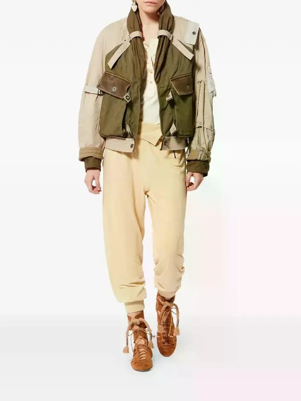 Isabel Marant Étoile Julissa Panelled Jacket - Neutrals