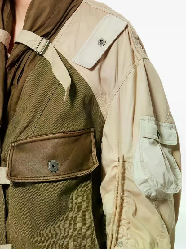 Isabel Marant Étoile Julissa Panelled Jacket - Neutrals