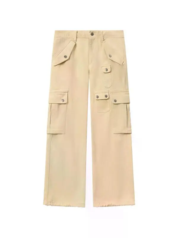 Isabel Marant Étoile Josefine Flap-pockets Cargo Pants - Neutrals