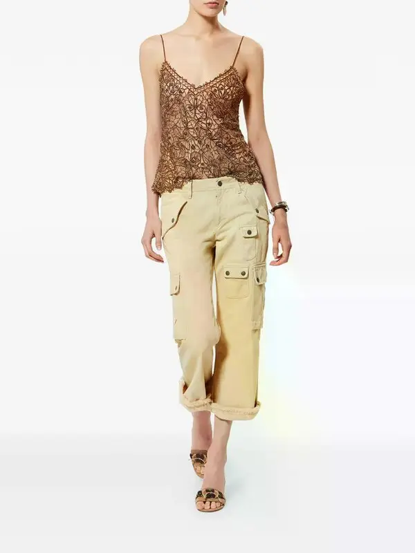 Isabel Marant Étoile Josefine Flap-pockets Cargo Pants - Neutrals