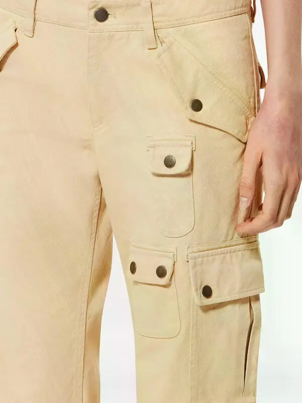 Isabel Marant Étoile Josefine Flap-pockets Cargo Pants - Neutrals