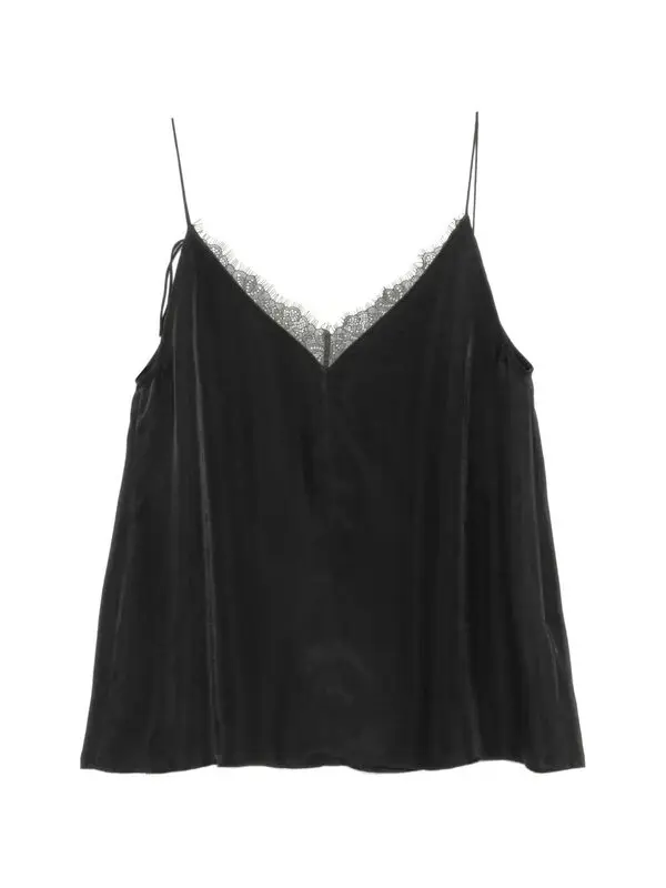 YEAREAST Lace V-neck Top