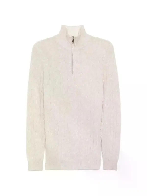 N.peal Albemarle Sweater - Neutrals
