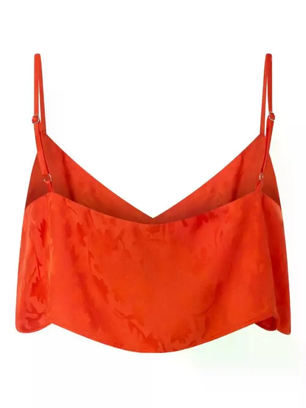 Pinko Floral V-neck Top