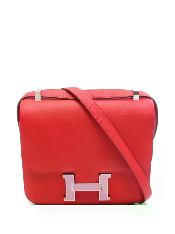 Hermès 2019 24 Constance Shoulder Bag - Red