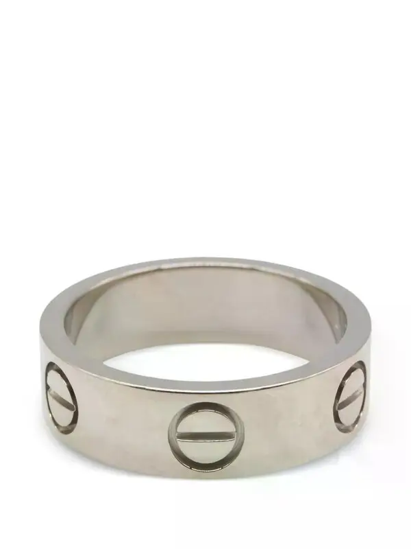 CARTIER 1996 Love Motif Ring - Silver