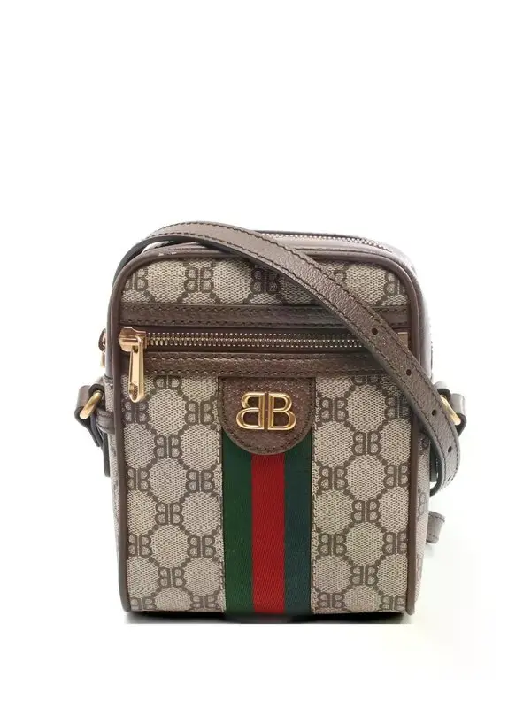 Balenciaga X Gucci 2010s Hacker Project Shoulder Bag - Neutrals